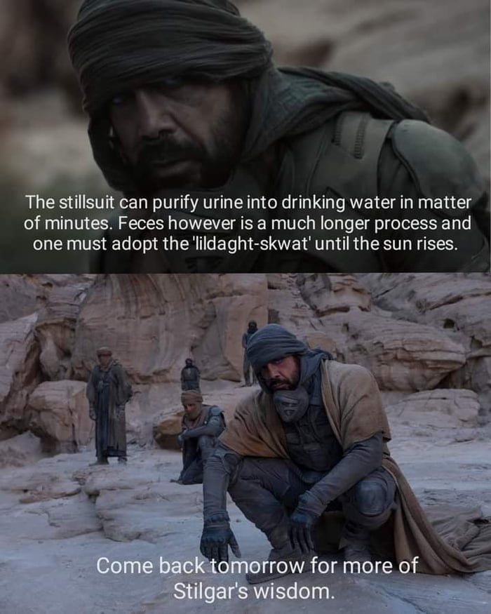 Today's Stilgar's wisdom - 9GAG