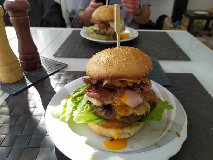 Tribute to a recent Brazil trip. The X-tudo burger aka the "with ...