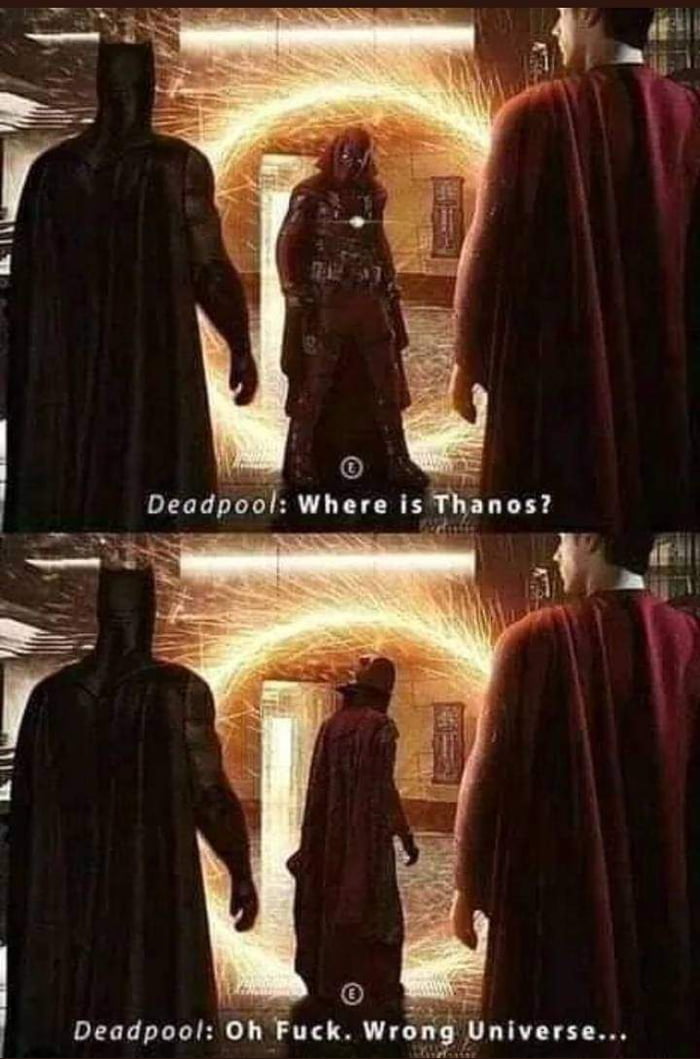 Wrong universe sorry - 9GAG