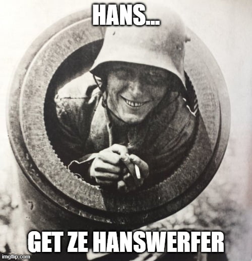 Nevelwerfer? It werfs nebel. - 9GAG