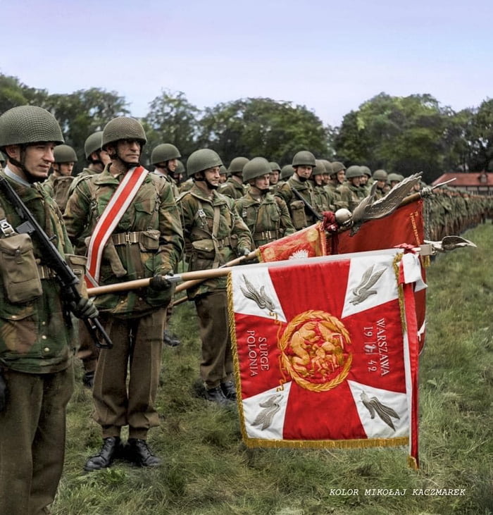 The Polish 1st Independent Parachute Brigade, June 15, 1944 - 9GAG
