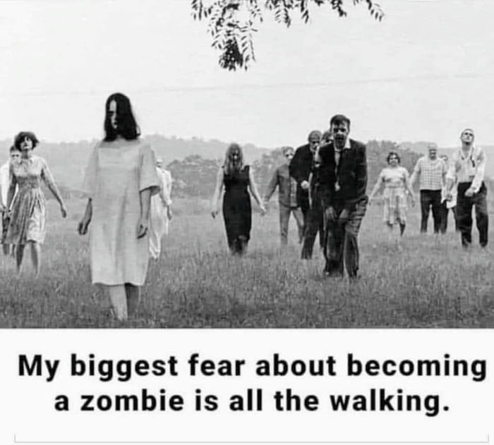 All that walking - 9GAG