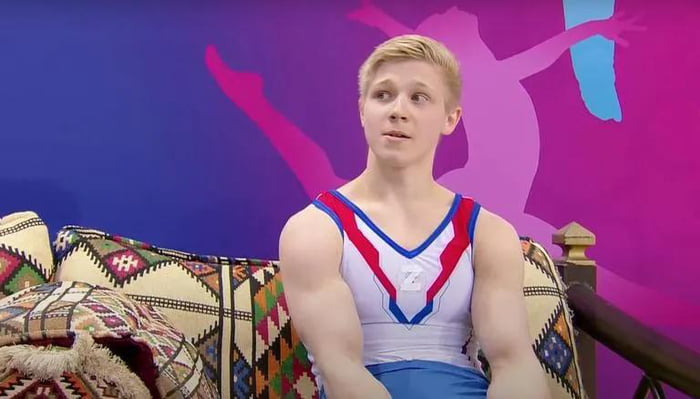 Russian Gymnast Ivan Kuliak Wearing “z” Symbol In Support Of The