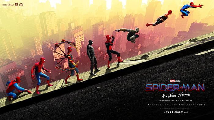 Evolution of Spider-Man in the MCU! art by ursRockrider - 9GAG