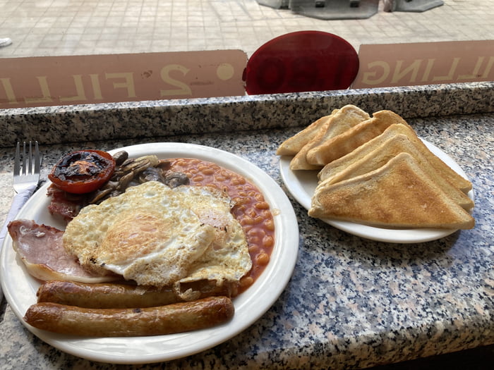 British food. The breakfast of champions - 9GAG