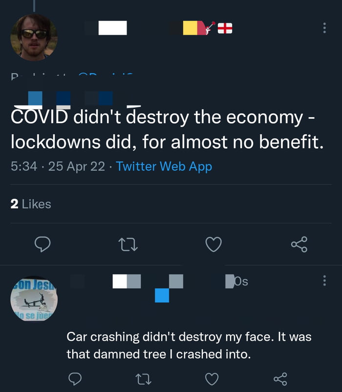 Why DID we have lockdowns???? can't seem to recall... - 9GAG