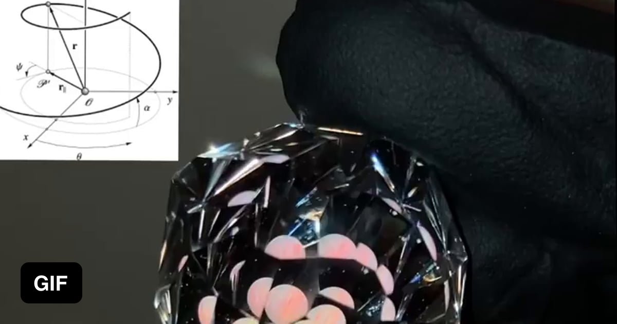 Sacred geometry glass faceting - 9GAG