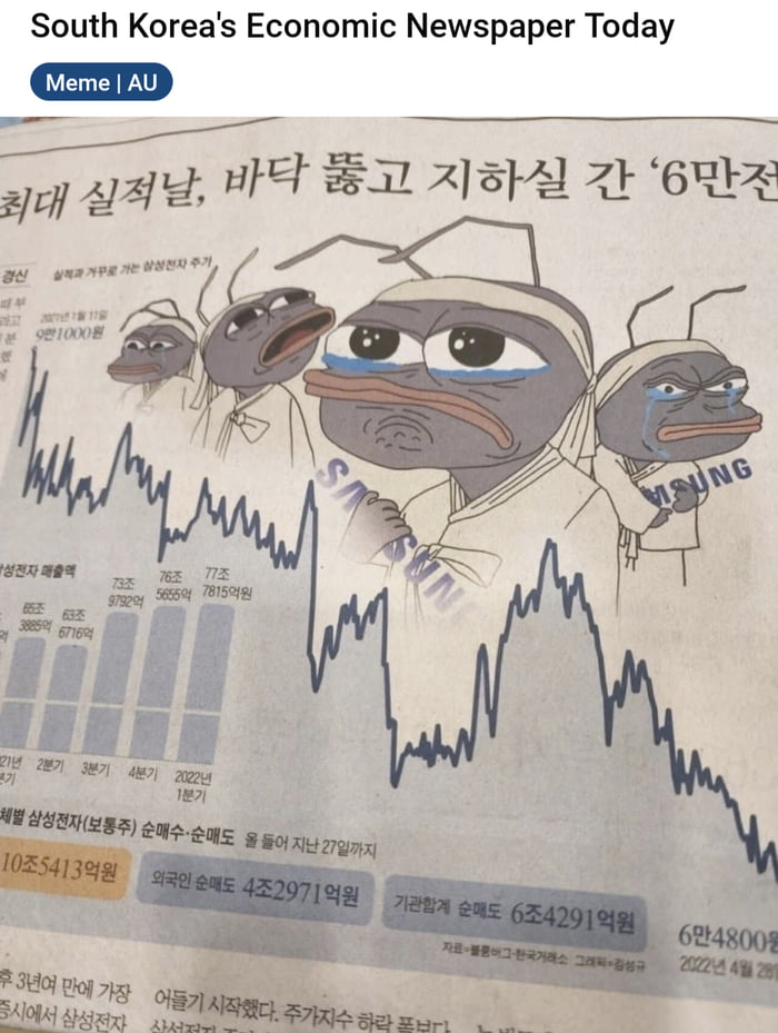 Ant pepe not happy about stonks - 9GAG