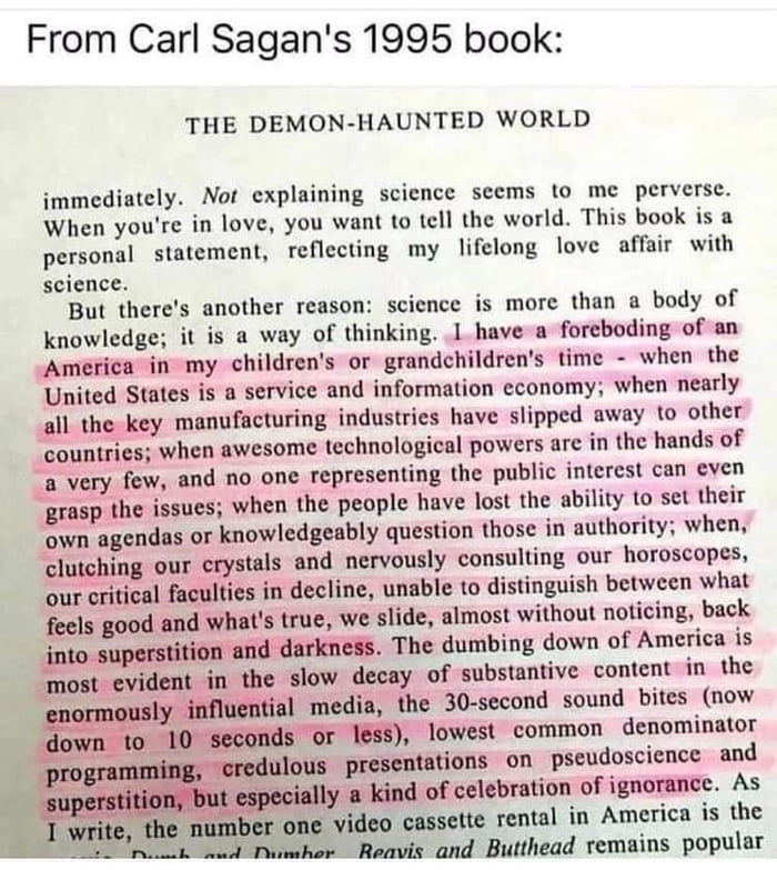 Sagan spitting truth! - 9GAG