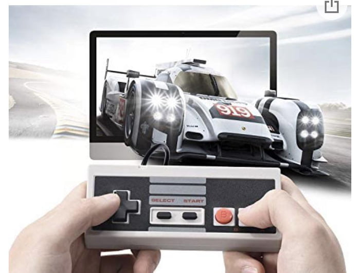 Ah yes, the NES controller, great for racing games - 9GAG