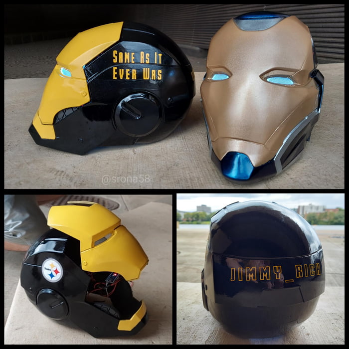 3D Printed Pittsburgh Iron Man Helmet by SRona58 - originally made for ...
