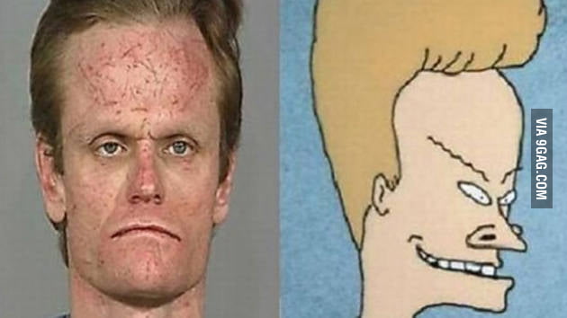 Real life Beavis - 9GAG
