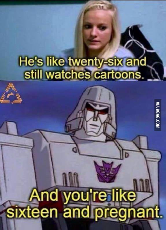 Good Guy Megatron - 9GAG