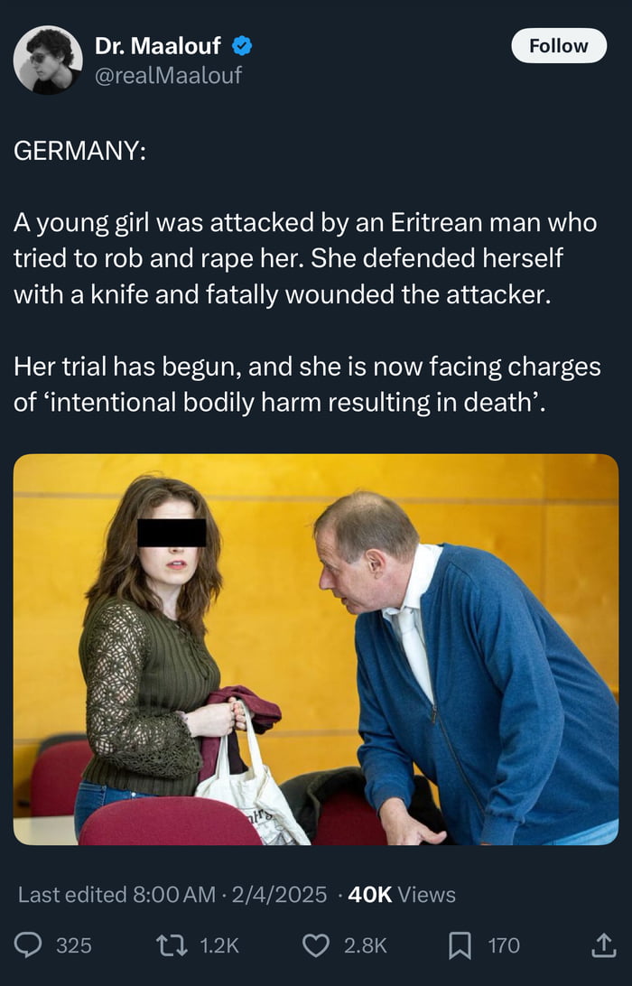 Left wing Germany will not let you defend yourself against foreign ...