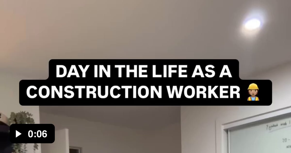 Not only construction, though. Life as an adult with kids - 9GAG