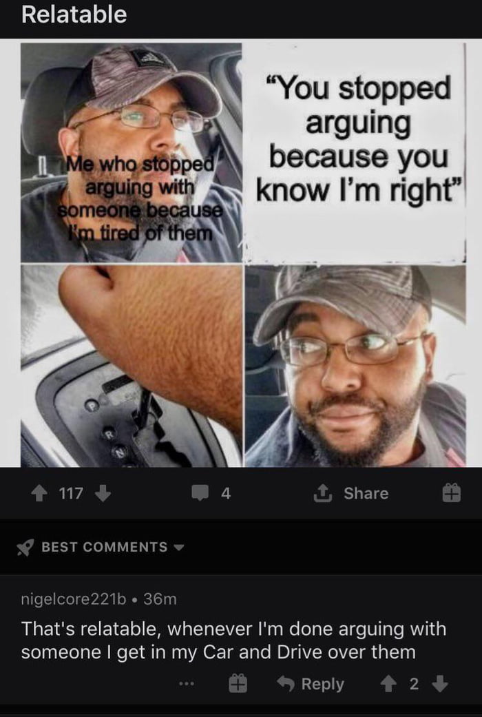 Found this on a “relatable” meme. Knew it belonged here - 9GAG