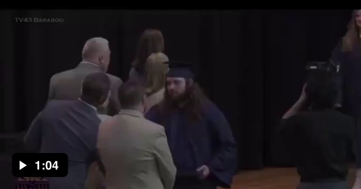 Superintendent attacked during the graduation; the unnamed attacker was a father who didn’t want ...