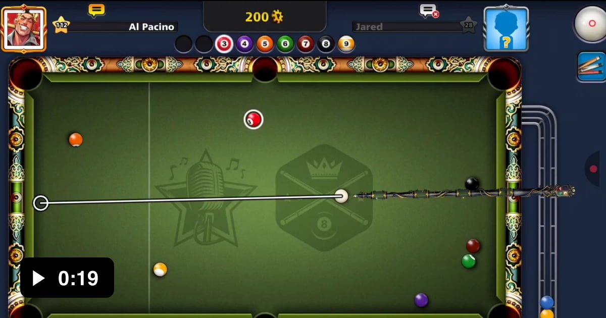 8 Ball Pool: 9 ball. Insane and impossible shot. - 9GAG