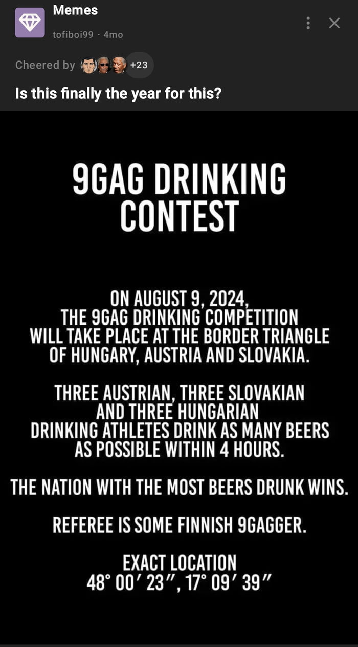 Friendly reminder it's today - 9GAG