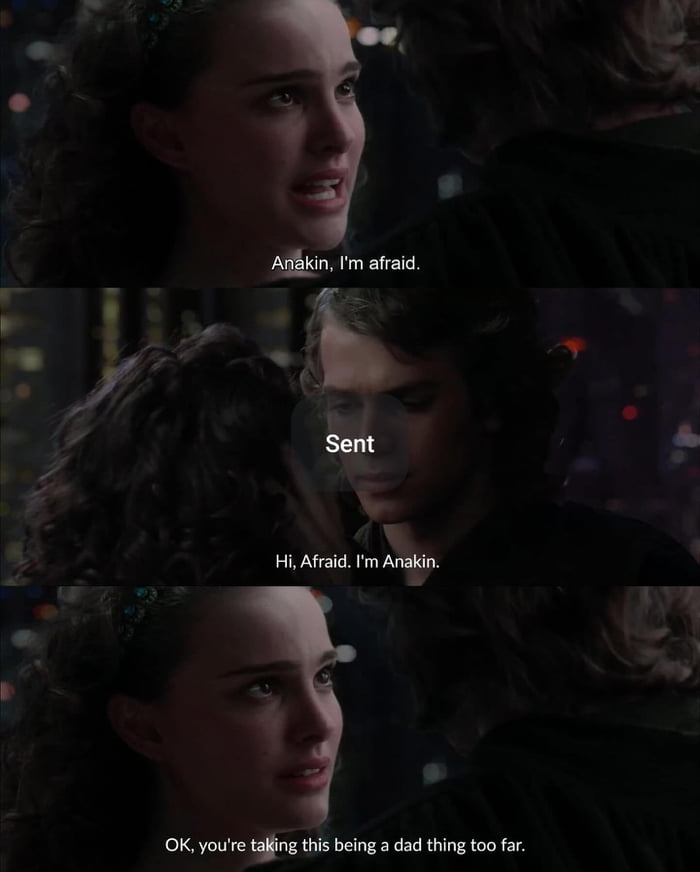 Peak dad Anakin - 9GAG