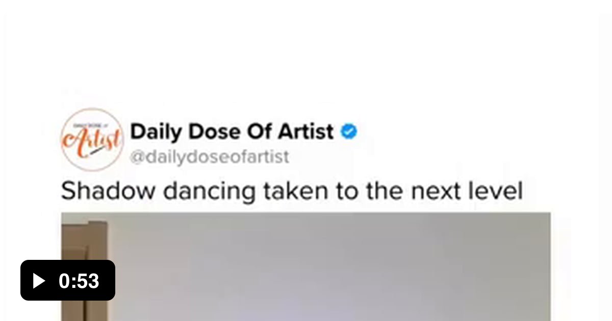 Amazing shadow dancing skill - 9GAG