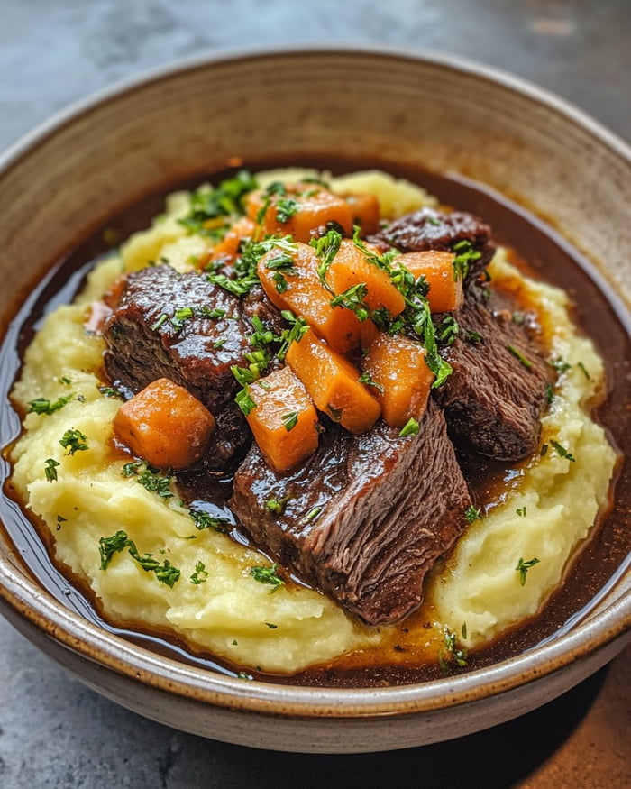 Winter-proof beef stew and mashed potatoes - 9GAG