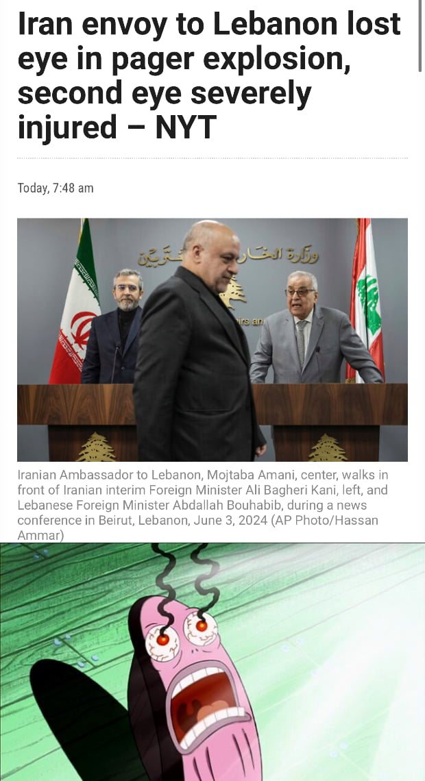 He literally saw the explosion. - 9GAG