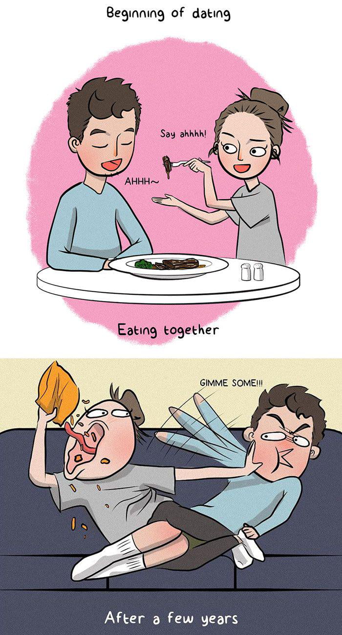 Beginning of dating - 9GAG