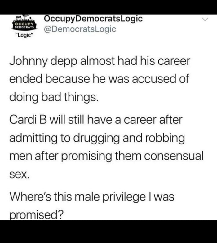 Male Privilege - 9GAG