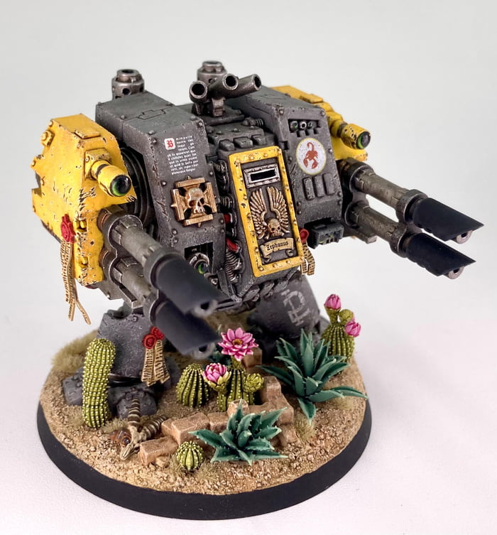 Mortis-Pattern Dreadnought of the Red Scorpions - 9GAG