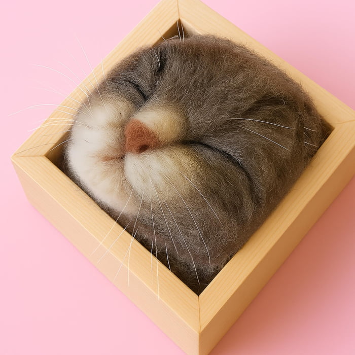 Can you believe this was made from just a tuft of wool? - 9GAG