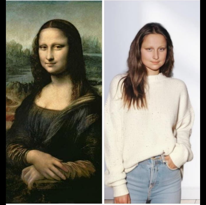 What a modern Mona Lisa would look like - 9GAG