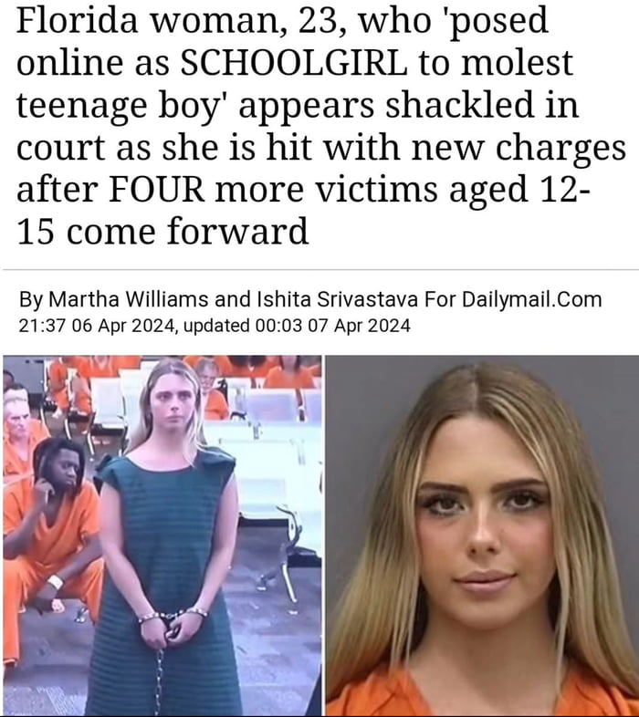 Florida woman strikes again! - 9GAG