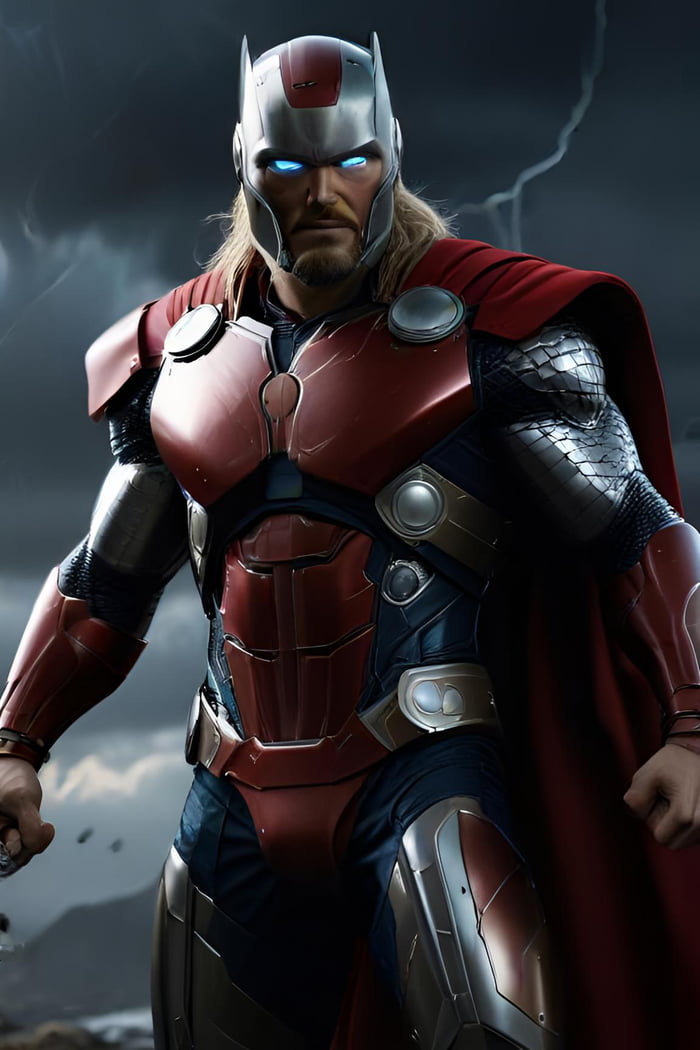 Thor in Ironman armor - 9GAG