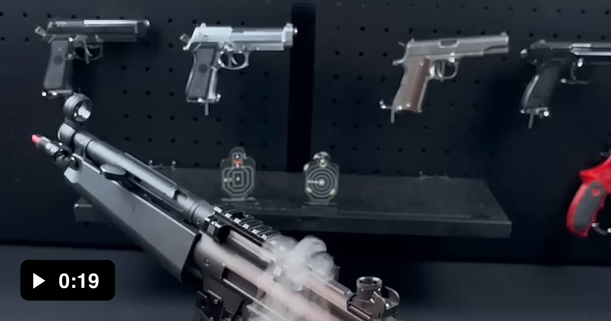Pretty neat toy gun - 9GAG