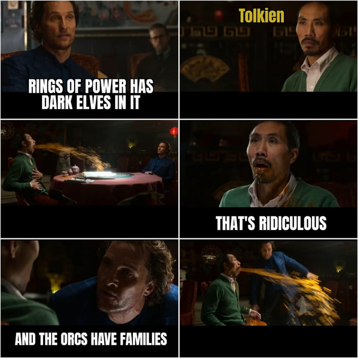 And what would he think about the anime: war of rohirrim - 9GAG