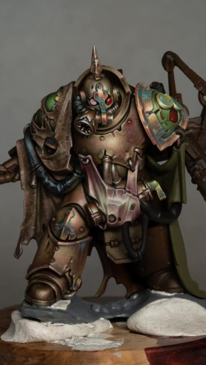 Nurgle Lord of Poxes (WIP) - 9GAG