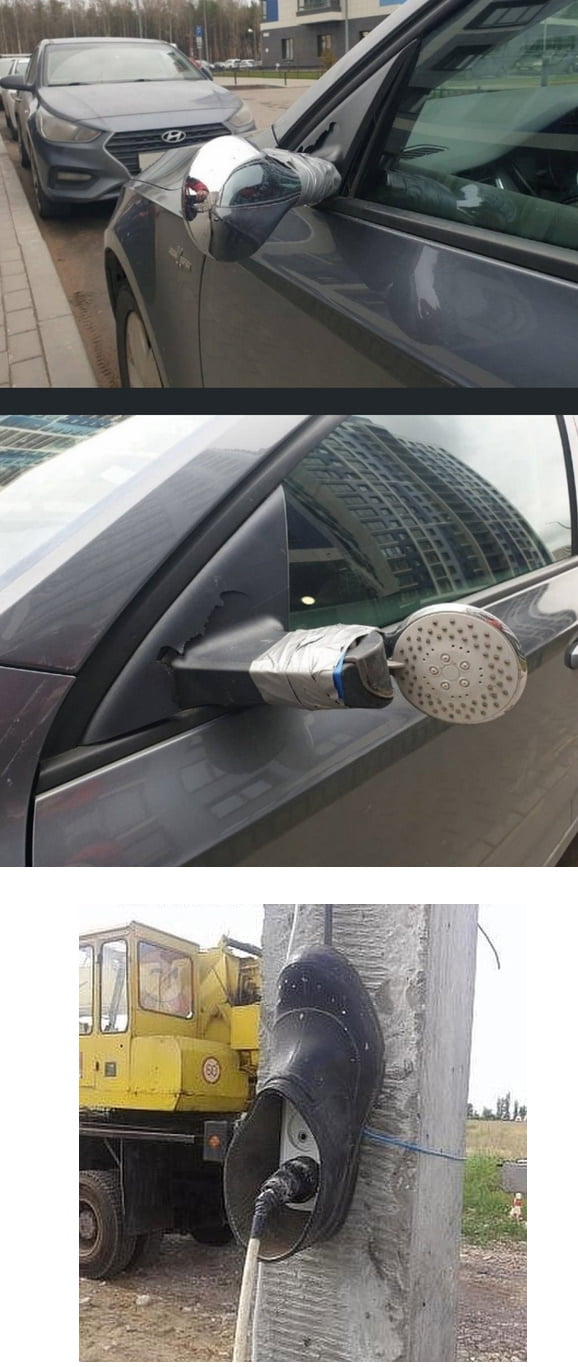 2 examples of ultimate slavic Engineering - 9GAG