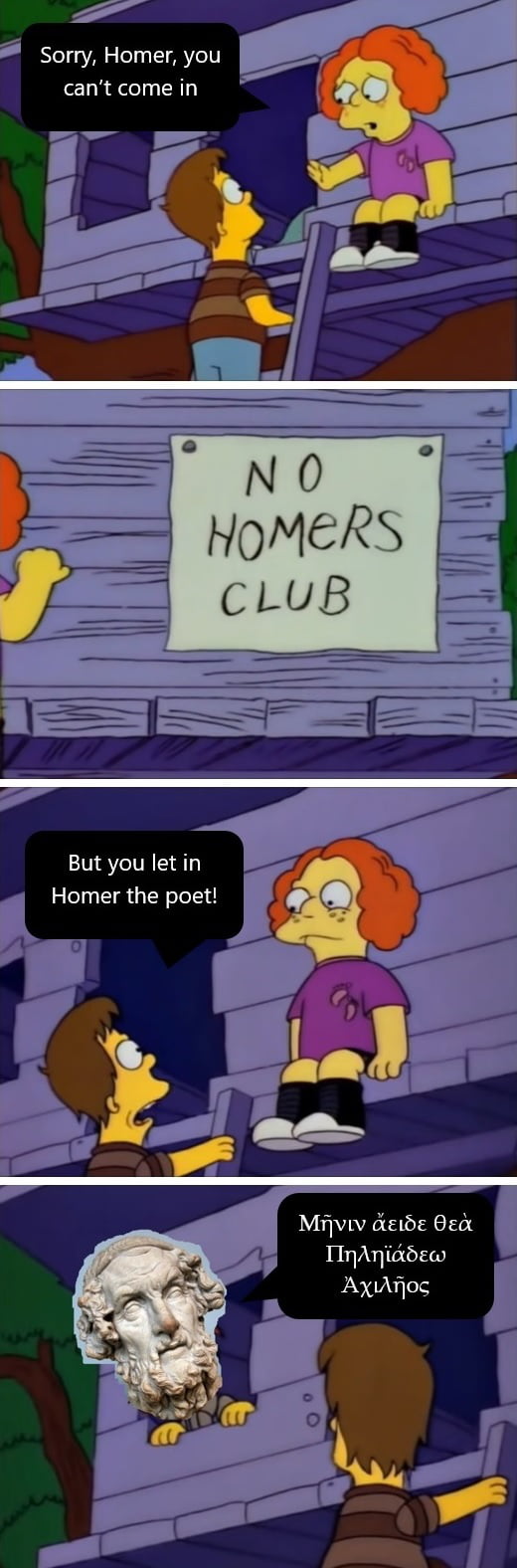 It says no HomerS - 9GAG