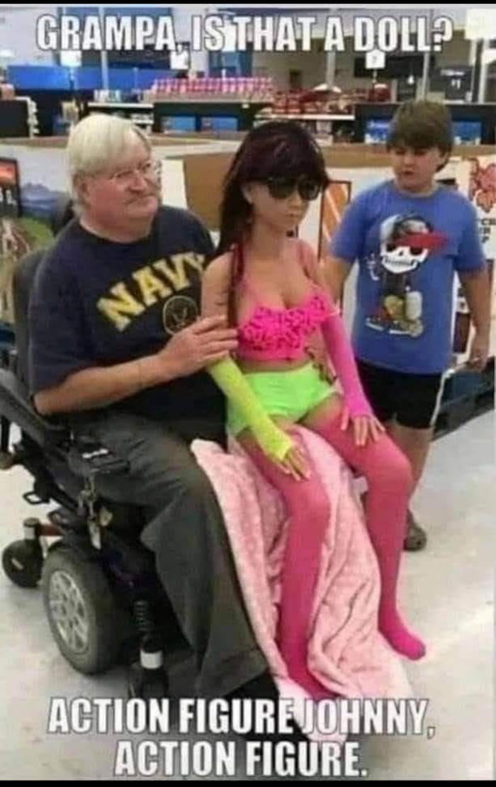 The pose-able doll 😂 - 9GAG