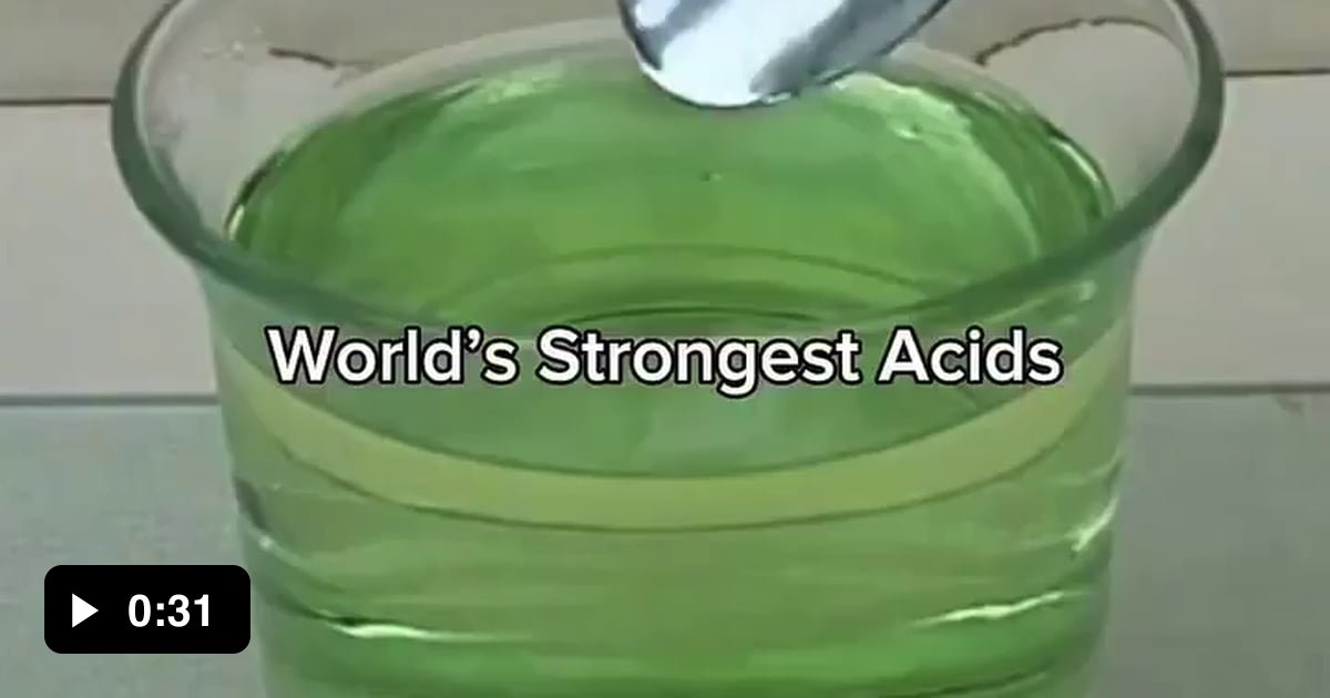 World’s Strongest Acids - 9GAG