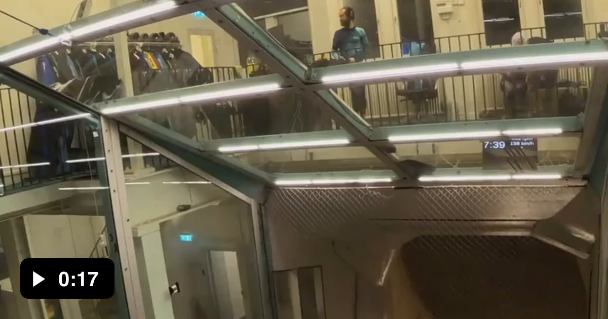 From wind tunnel practice to soaring through the sky, the dedication is real. - 9GAG