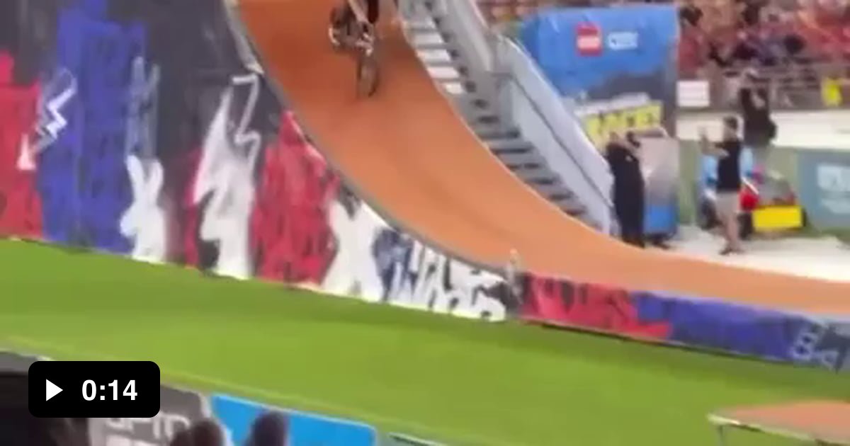 Gravity defying BMX flip - 9GAG