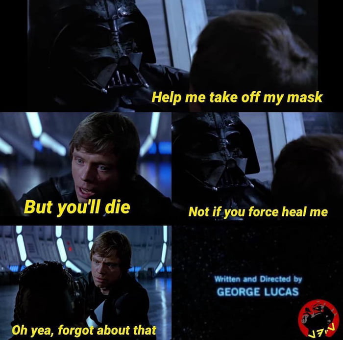If only force heal was an option - 9GAG