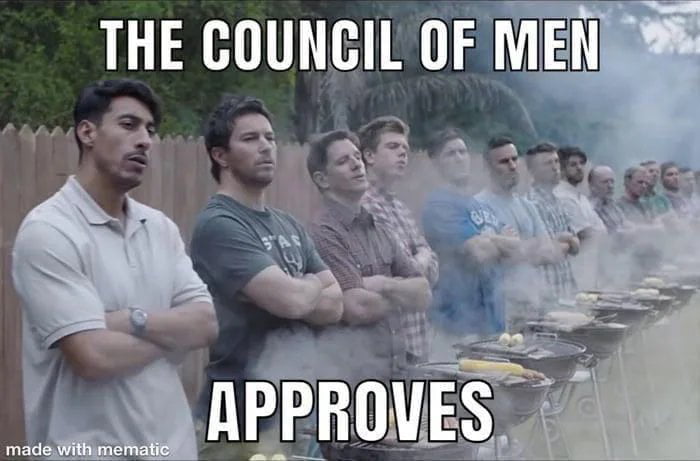 The Council approves all BBQ pics. Well done Men!! - 9GAG