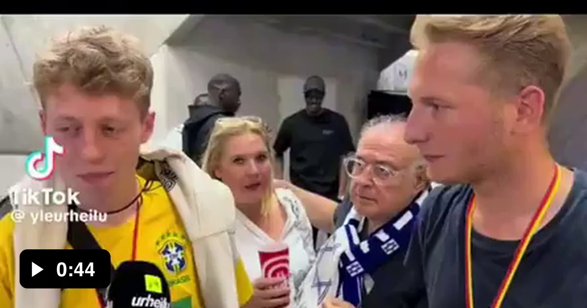 Funny interaction between soccer fans during the match Mali vs Israel - 9GAG