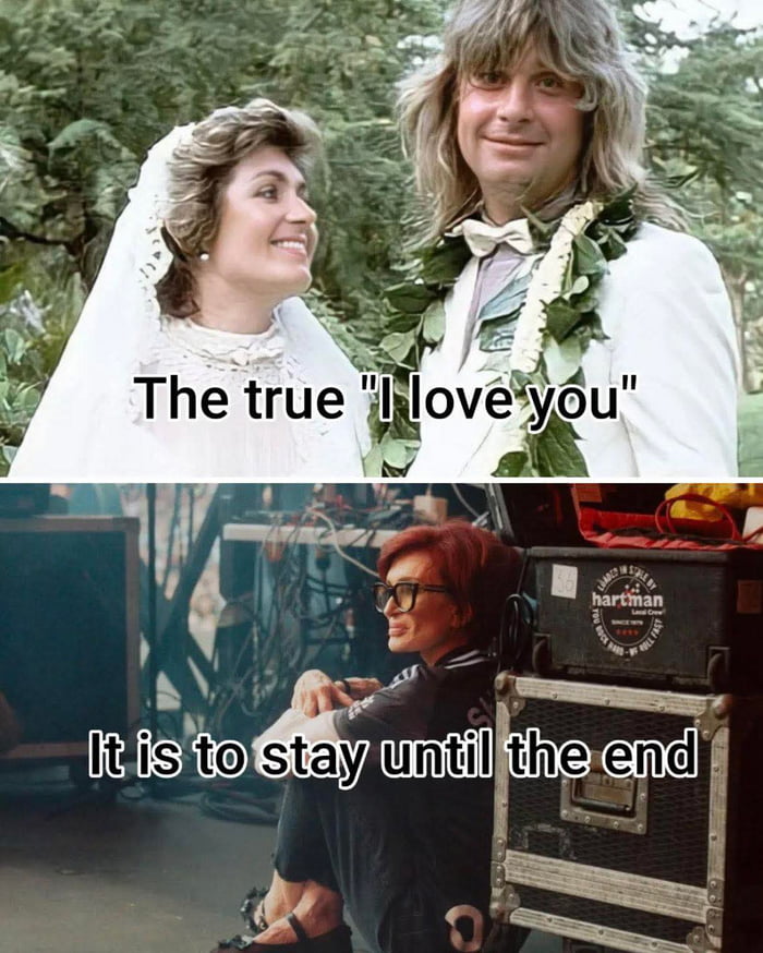 Thank you Ozzy and Sharon. - 9GAG