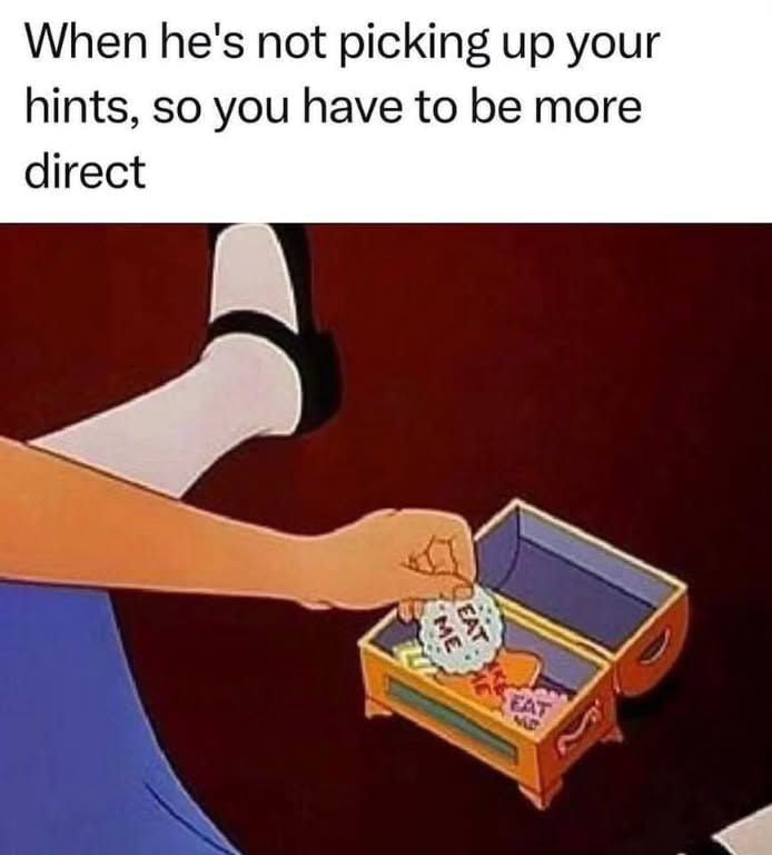 This is what men mean when they say no hints - 9GAG