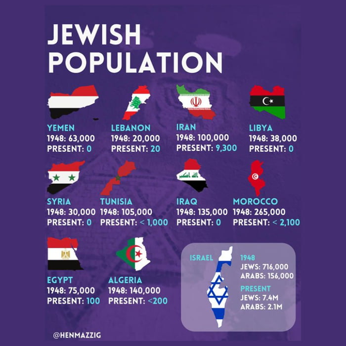 Every Arab country in the world committed genocide against its Jewish ...