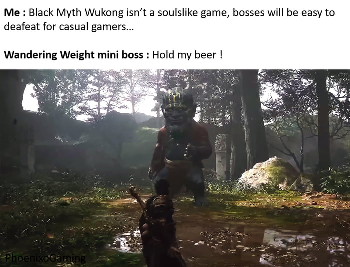 Wandering Weight trolls (Black Myth Wukong) - 9GAG